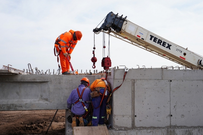 AVANZA LA OBRA DE LA AUTOVÍA DE LA RUTA 11 :: Gesell.gov.ar